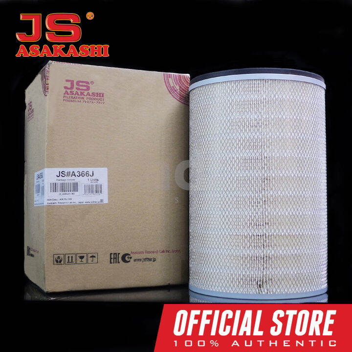 JS Air Filter A366J for Mitsubishi Bus MU-515-525 8DCT9T 85-, Tractor ...