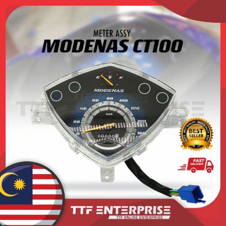 MODENAS CT100 METER ASSY | Lazada