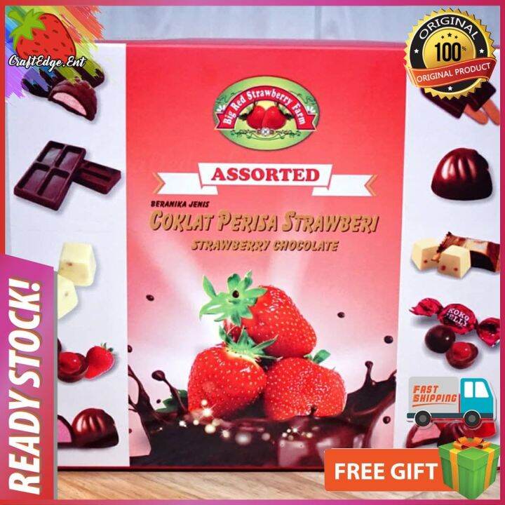 CHOCOLATE ASSORTED COKLAT MIX FROM BIG RED STRAWBERRY CAMERON HIGHLANDS ...