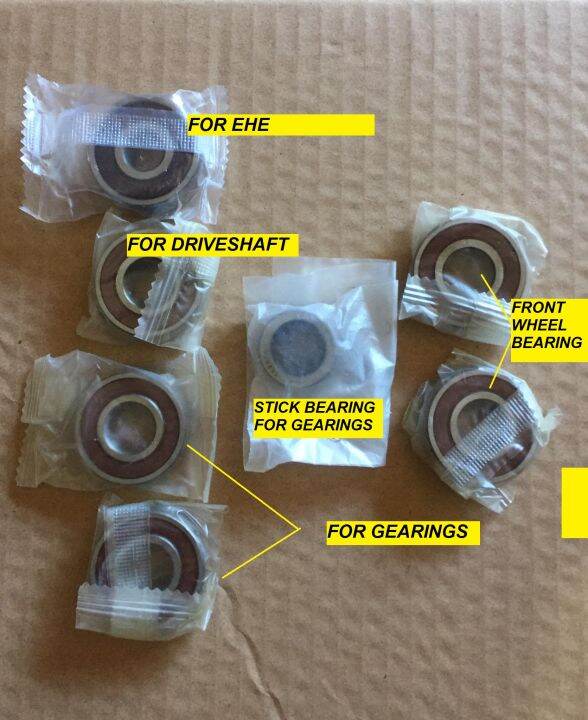 Bearing set for Yamaha Mio Sporty (front wheel bearing + crankcase bearings) Japan brand | Lazada PH