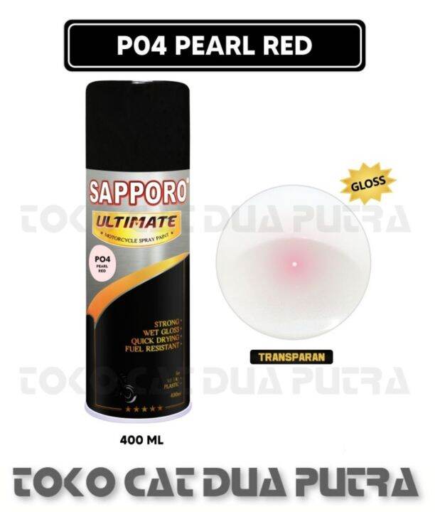 Sapporo Ultimate P04 Pearl Red / Pylox / Pilox / Pilok / Aerosol / Cat ... Sapporo Ultimate P04 Pearl Red / Pylox / Pilox / Pilok / Aerosol / Cat ...