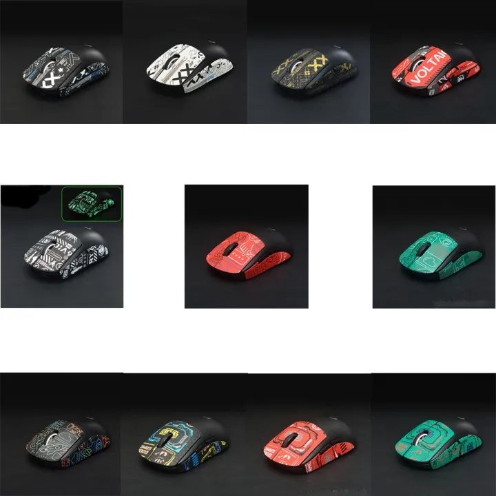 【hot】 DIY Mouse Skin Mouse Anti slip Grip Tape Skates Side Stickers ...