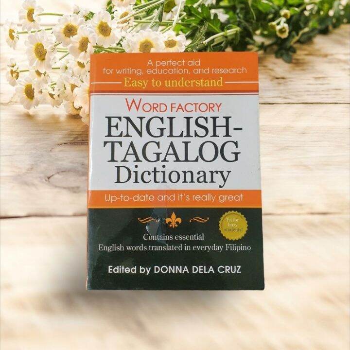 Word Factory English Tagalog Dictionary By:Donna Dela Cruz | Lazada PH