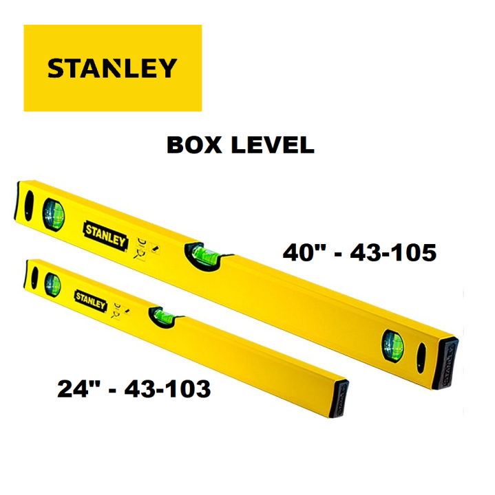 STANLEY BOX LEVEL 40"/ 30"/ 24" | Lazada