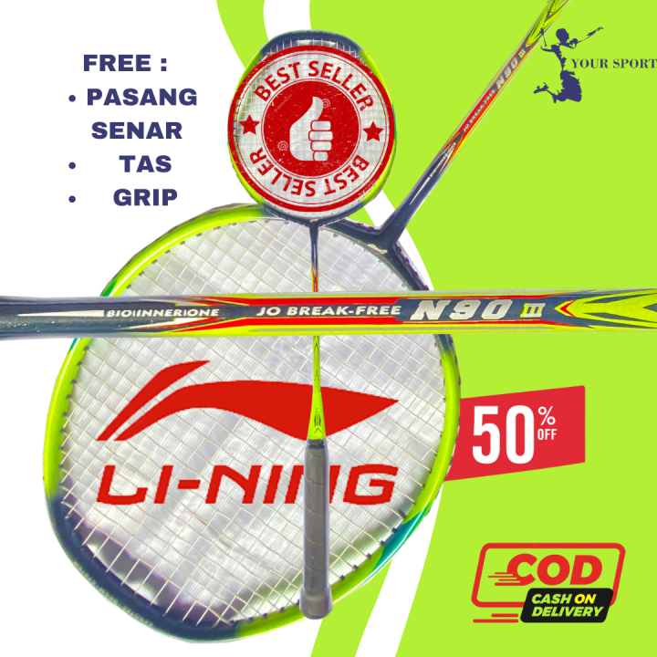 RAKET LINING BREAK FREE N90 - raket lining n90 / raket murah kualitas ...