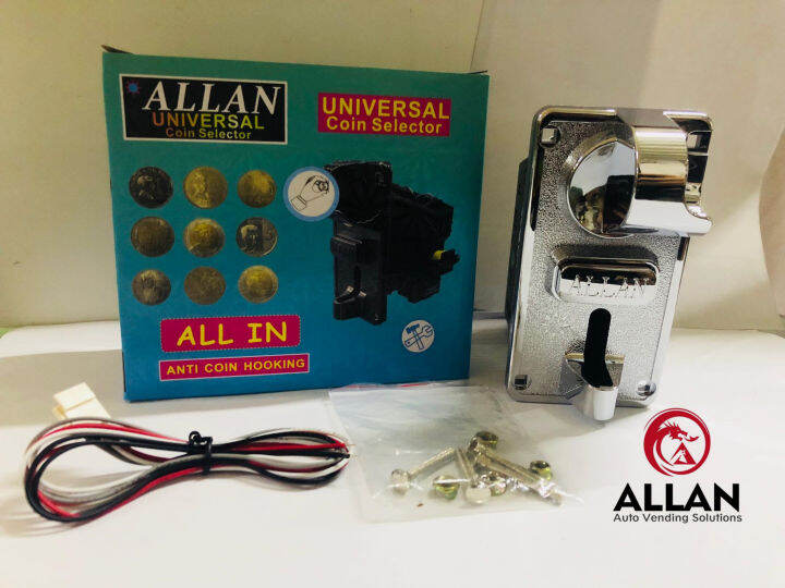 Allan Universal Coinslot /Coin Slot New (1239&1239A) Anti Coin Hooking ...