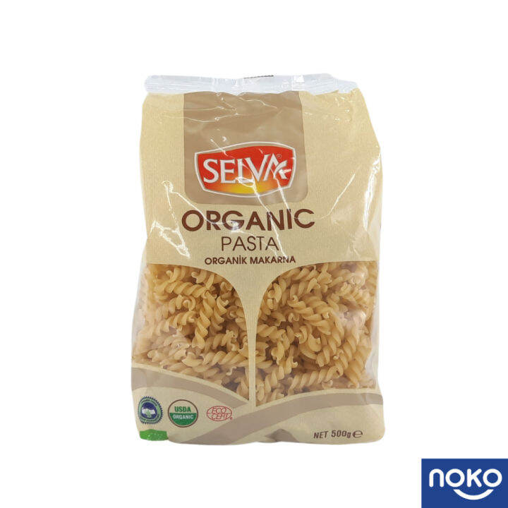 Selva Organic Pasta | Fusilli (500g) | Lazada