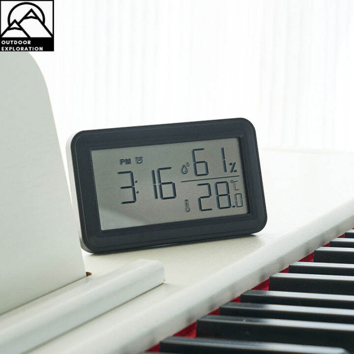 GL Digital Alarm Clock Lcd Large Screen Time Date Display Temperature ...