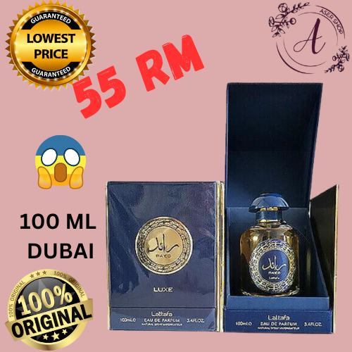 Ra'ed Luxe perfume 100 ml Original from lattafa Original 100% | Lazada
