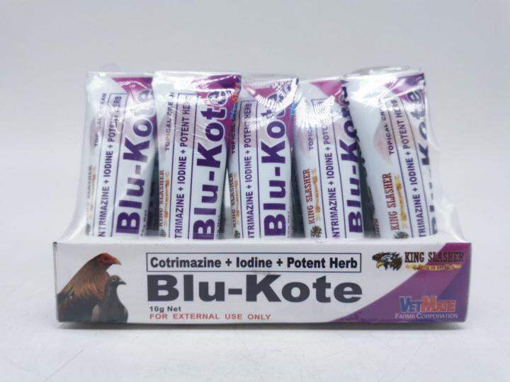 KING SLASHER BLUE KOTE WOUND CREAM FOR POULTRY MANOK PANABONG | Lazada PH