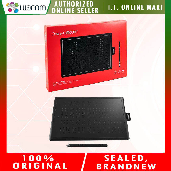 One by Wacom Small Creative Pen Tablet CTL-472/K0-CX Tablet with ...