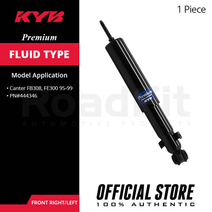 KYB Premium Fluid Type Shock Absorbers for Mitsubishi Canter FB308, FE300 '95-99, Front, 1 Piece ...