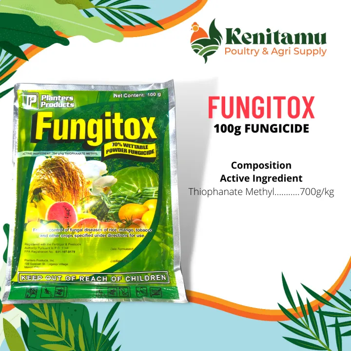 FUNGITOX 70% 100g FUNGICIDE BY: PLANTERS PRODUCTS | Lazada PH