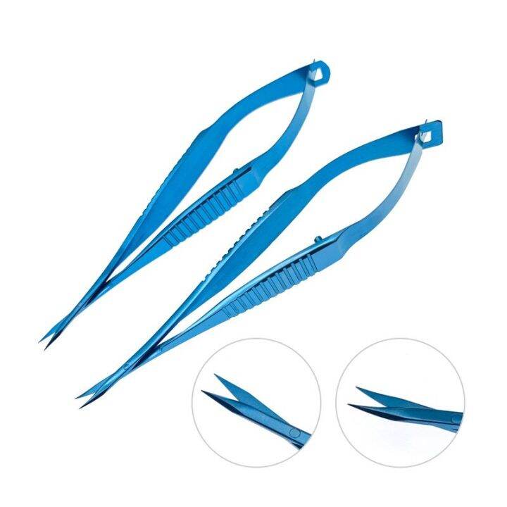 Ophthalmic Iris Scissors Sharp Tips Ophthalmic Surgical Instrument ...