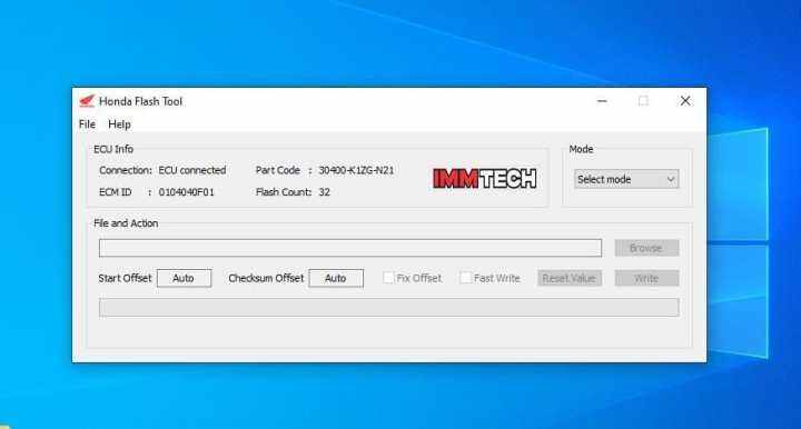 SOFTWARE REMAP ECU HONDA FLASHTOOL IMM TECH ORIGINAL | Lazada Indonesia