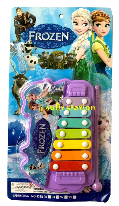 FROZEN ELSA ANNA MUSICAL XYLOPHONE MUSIC INSTRUMENT TOYS | Lazada PH