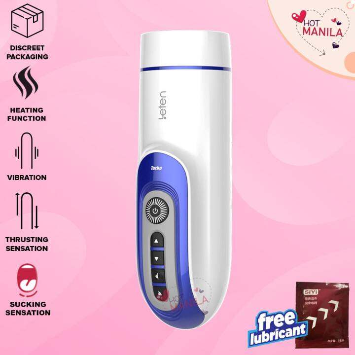 Leten Male Masturbator Automatic Thrusting Piston Voice Interaction