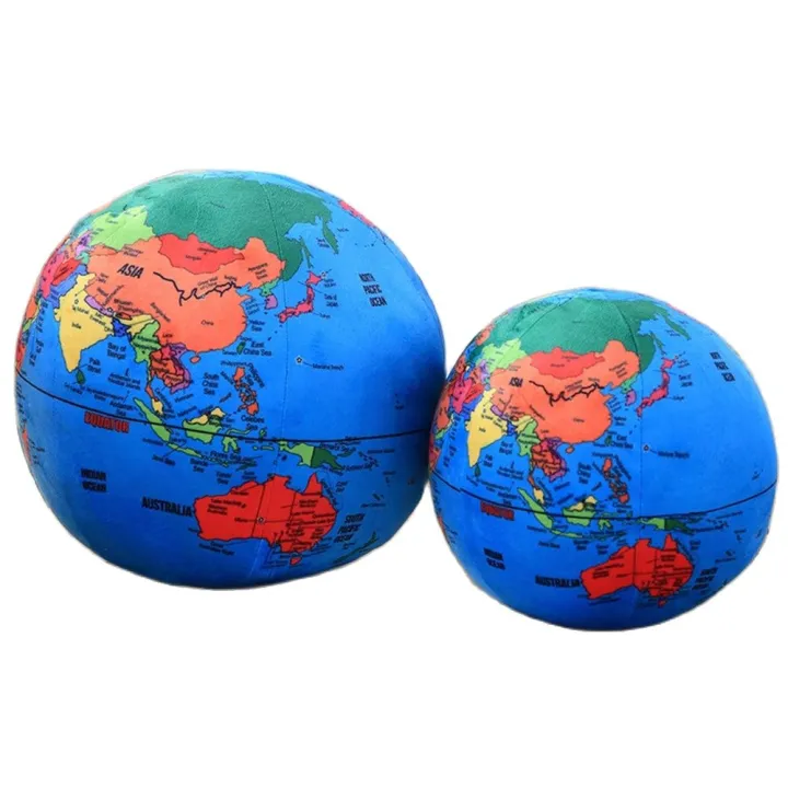 Meaningful Plush Globe Toy English Sphere Soft Doll Training And ...
