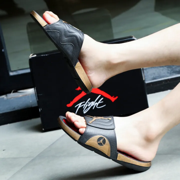 Sale New Rubber Jordan Flight Slides Multi White Color For Men and ...