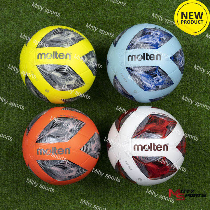 ฟุตบอลหนังอัด MOLTEN รุ่น F5A1510 | Lazada.co.th