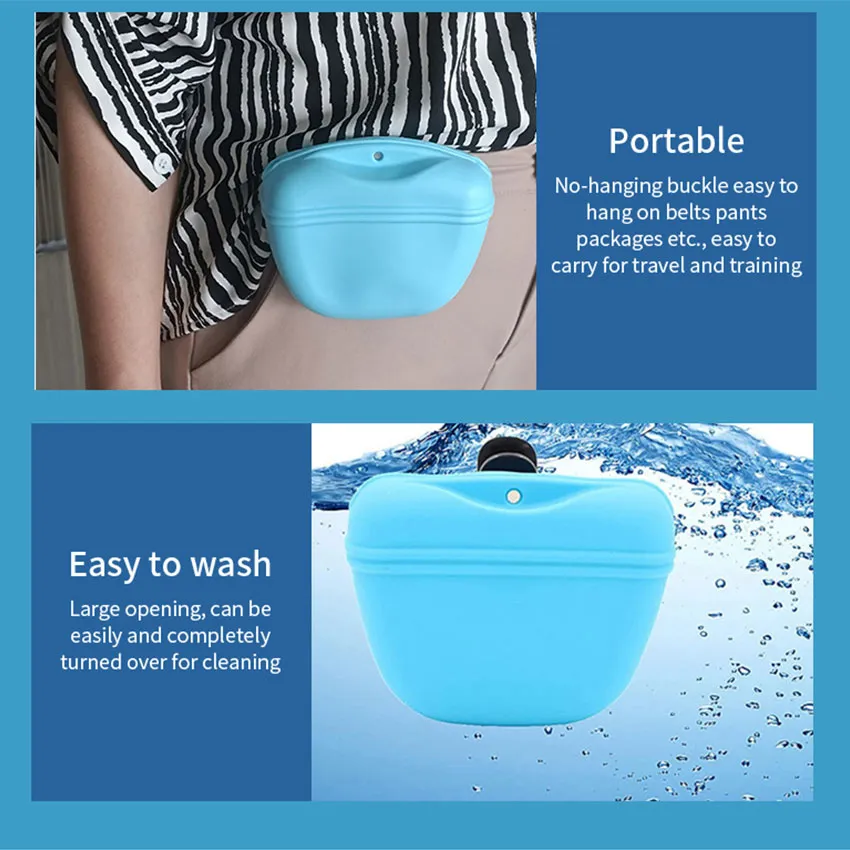 The Reward Ready Hands-Free Clip On Cat Treat Pouch