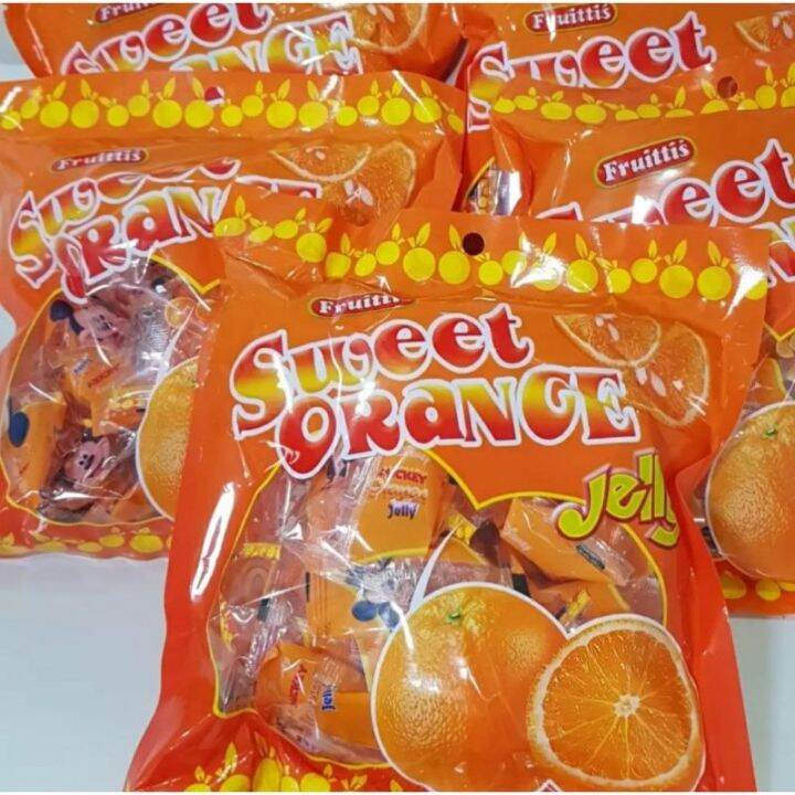 Fruittis Sweet Orange Jelly 30's 5Bags | Lazada PH