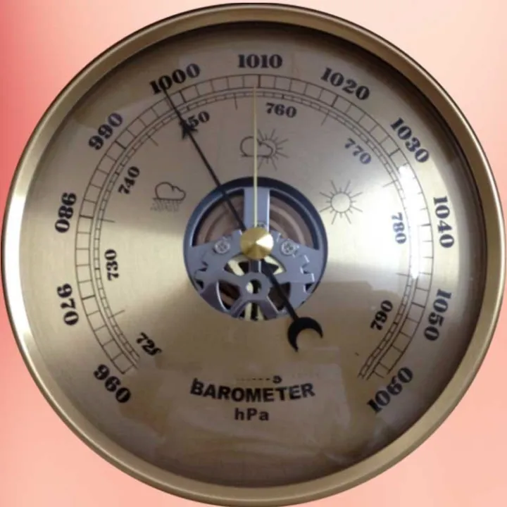 Large barometer atmospheric pressure gauge and high precision ...