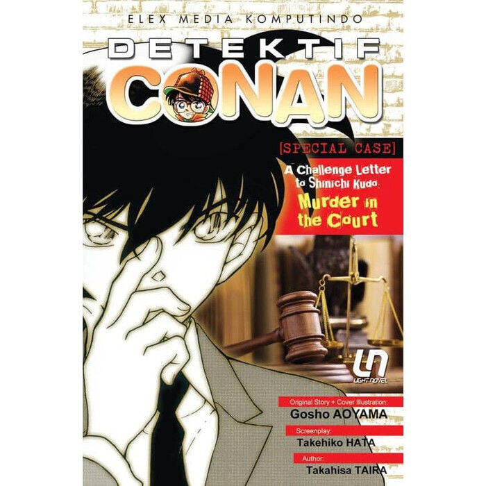 Original Detektif Conan : A Challenge Letter to Shinichi Kudo - Murder in Court Buku Komik Manga ...