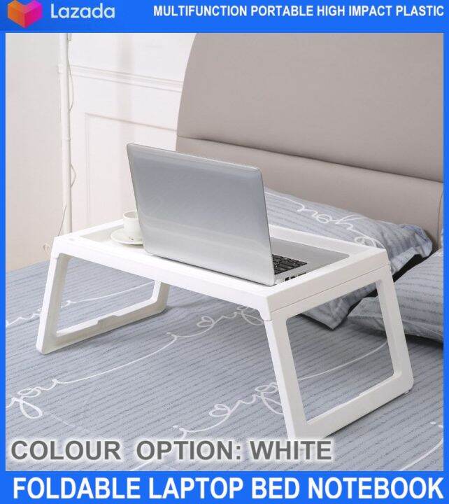 Multifunction PORTABLE High Impact Plastic Foldable Laptop Table Bed ...