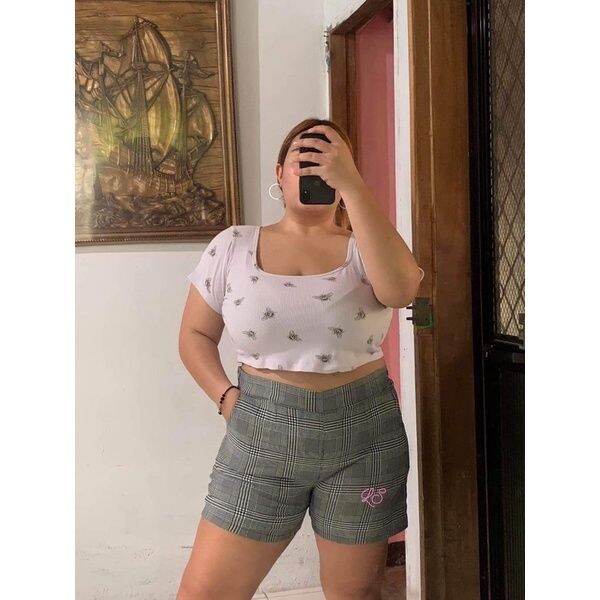 xl-3xl Plus Size Booty Short with Pocket CURVY MNL | Lazada PH