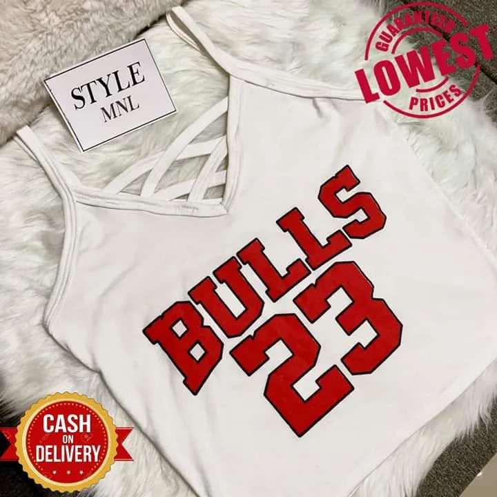 CHICAGO BULLS CROP TOP | Lazada PH