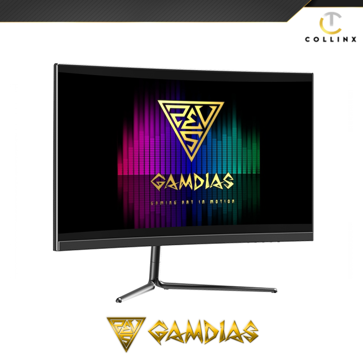 27 inches Gamdias Atlas 165Hz 27CG Curved Gaming Monitor | Full HD ...