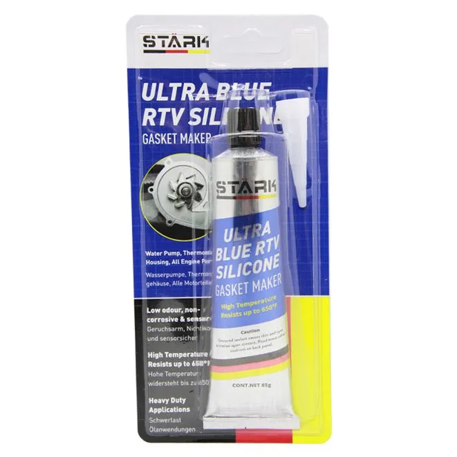 STARK กาวฟ้า กาวทาปะเก็น เนื้อสีฟ้า ULTRA BLUE RTV SILICONE ทนความร้อน ...