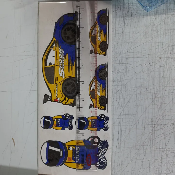 1 Set Honda Civic FD Spoon Stickered decals logos only | Lazada PH