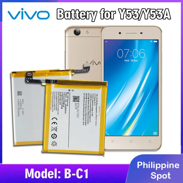 VIVO Y53/Y53A Battery High Quality High capacity 2500mAh Model:B-C1 ...
