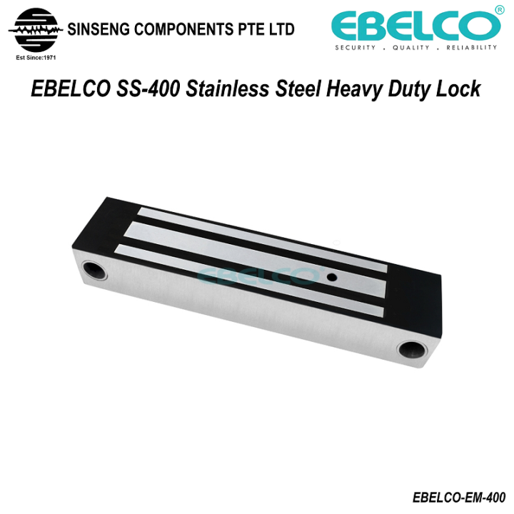 EBELCO EM-400 400lbs Stainless Steel Waterproof Outdoor EM Lock For ...