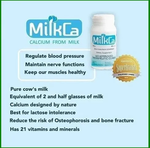 MilkaCA - MILK CALCIUM COMPLEX | Lazada PH