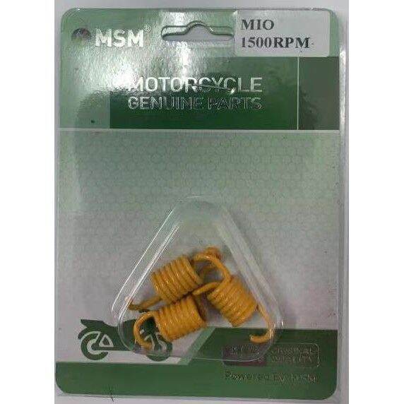 Motorcycle Clutch Spring Mio ( 1000RPM & 1500RPM) | Lazada PH