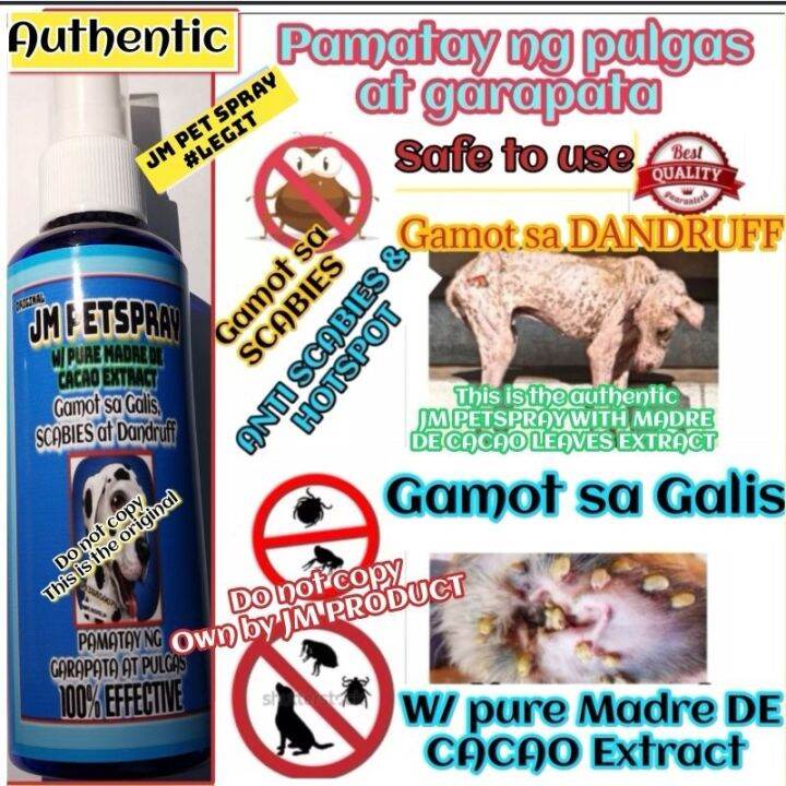 Pamatay ng garapata at Pulgas sa Aso 100ml Blue | Lazada PH