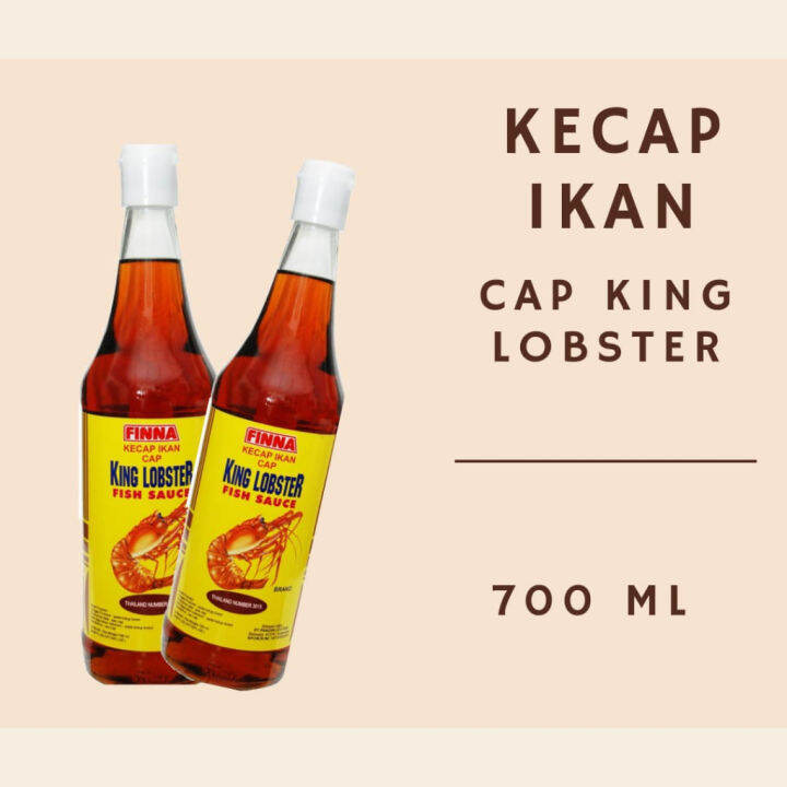 FINNA Kecap Ikan King Lobster 700ml – Pichai Fish Sauce 700 ml | Lazada ...