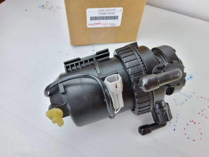 เสื้อกรองโซล่าดักน้ำ คอมมูเตอร์ D4D(งอออกล่าง)#23300-0L020(23300-30205 ...