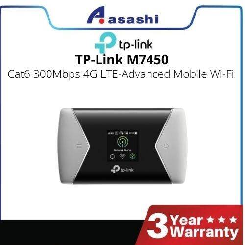 TP-Link M7450 4G LTE-Advanced Mobile Wi-Fi Direct SIM Modem Router | Lazada