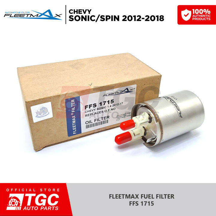 Fleetmax Fuel Filter FFS-1715 CHEVY SONIC/SPIN 2012-2018 - 1pc | Lazada PH