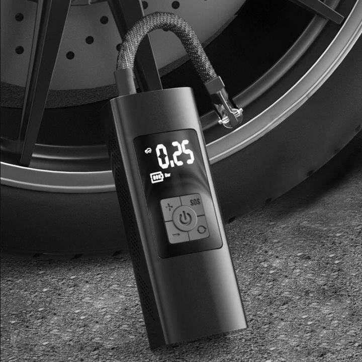 Car Air Pump Tayar Kereta 120PSI 6000mAh Wireless Portable Air ...