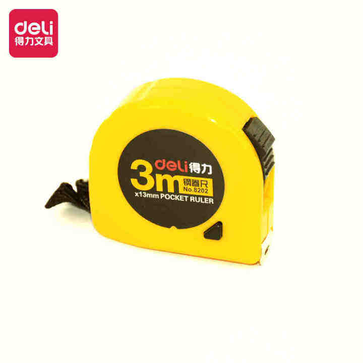 Deli 8202 steel tape measure 3m steel tape measure Deli tape measure ...
