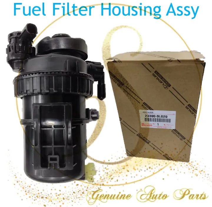 100% ORIGINAL TOYOTA FUEL FILTER ASSY ASSEMBLY HILUX KUN25 KUN26 23300 ...