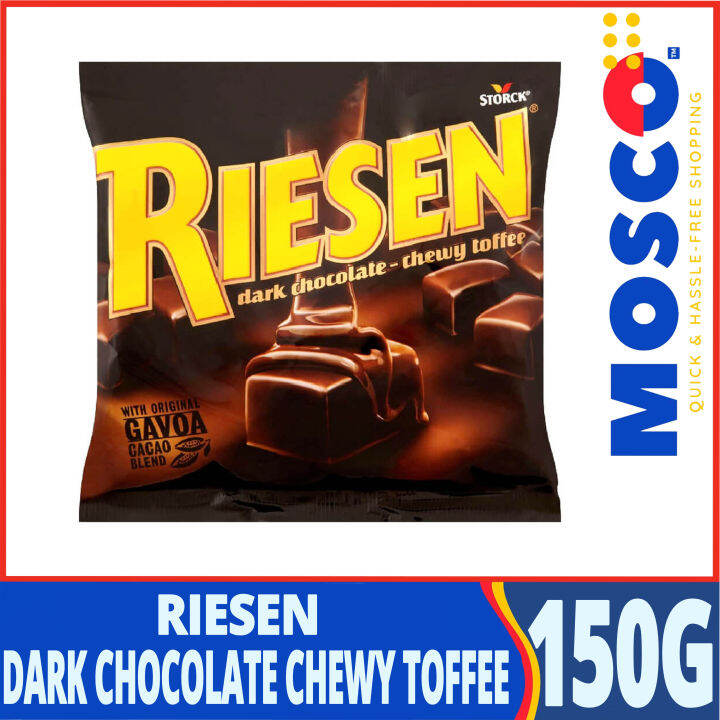 Riesen Dark Chocolate Chewy Toffee 150g | Lazada PH