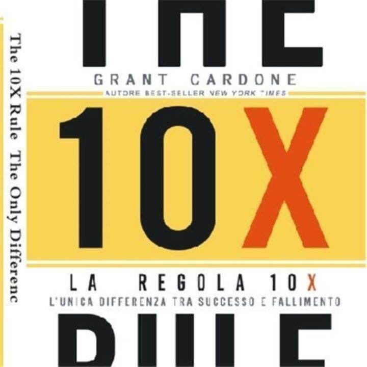 The 10 x Rule by Grant Cardone hd print real | Lazada PH