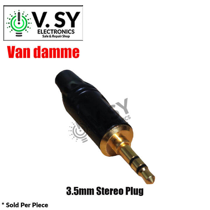 Van Damme 3.5mm Stereo Male Plug Baby Plug | Lazada PH