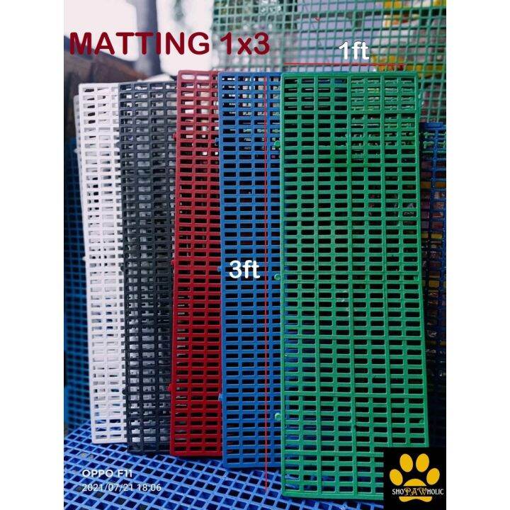 PLASTIC DOG MATTING W/LOCK 1x3 | Lazada PH